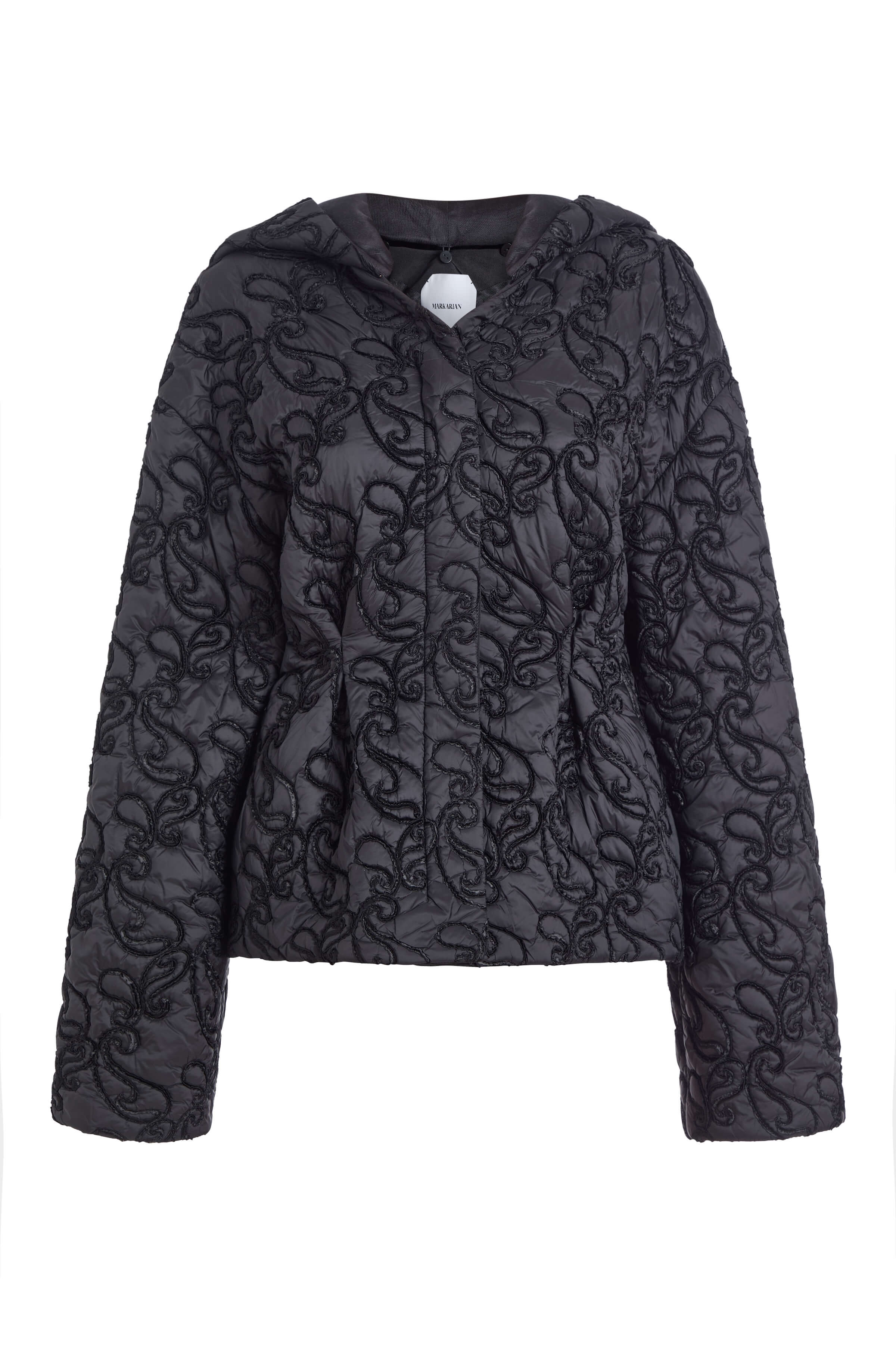 Bartholomew Paisley Quilted Puffer Jacket – Markarian