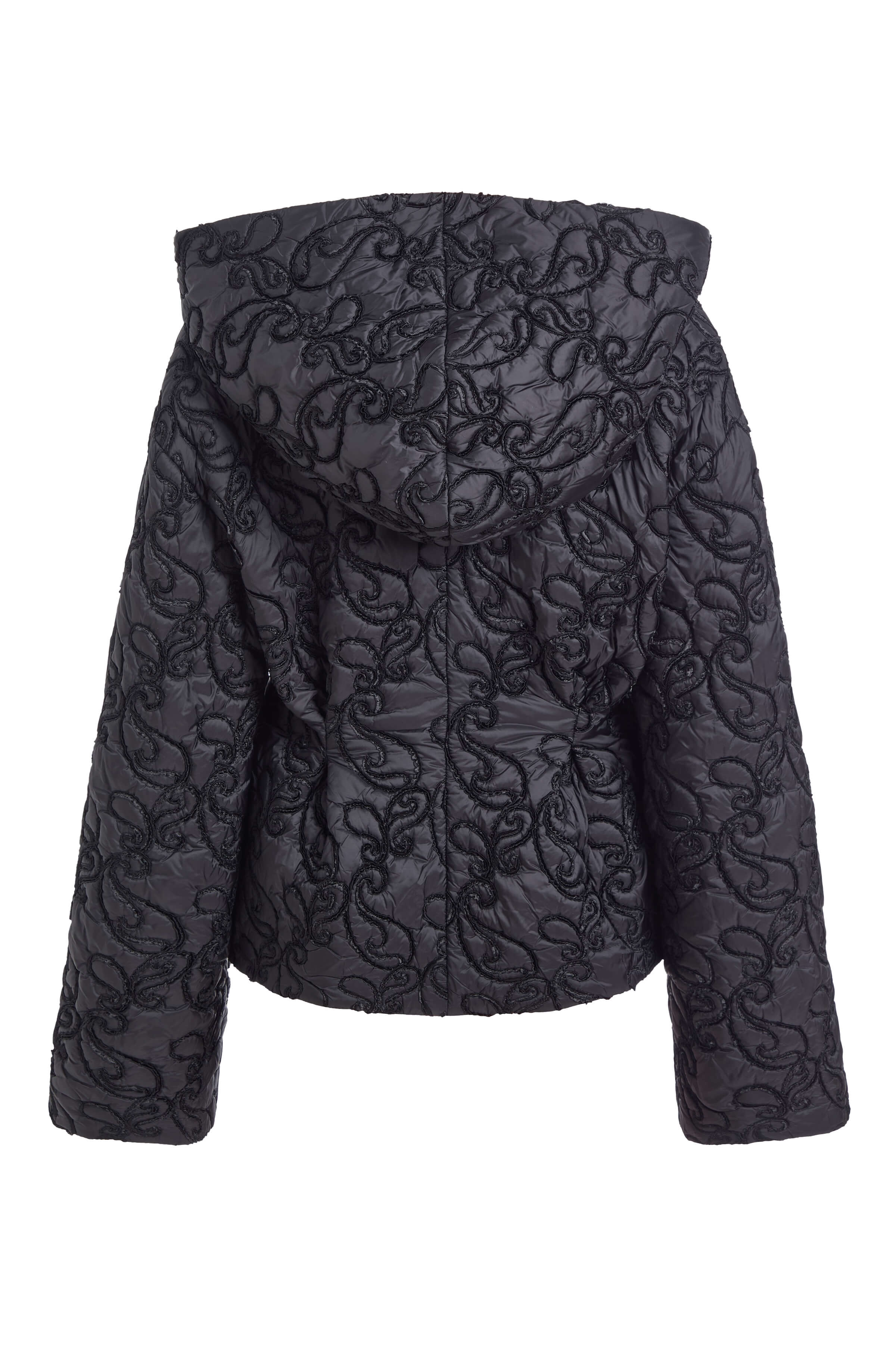 Bartholomew Paisley Quilted Puffer Jacket – Markarian